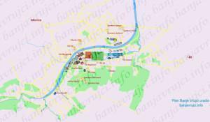 Mapa Smeštaja - Banja Vrujci